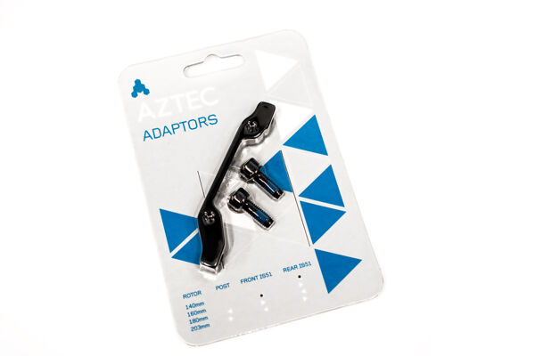 Aztec Adapter for post calliper to flatmount frame 140mm Rear